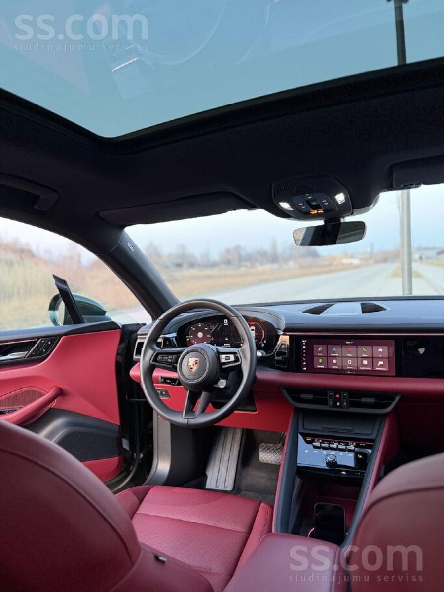 Zaļš Porsche Macan 2025 Rīga, ar dzinēja tilpumu 3.00 L un nobraukumu 23 tūkst. km par 80465 €, foto 6 vietnē AUTOMOTO.COM.LV