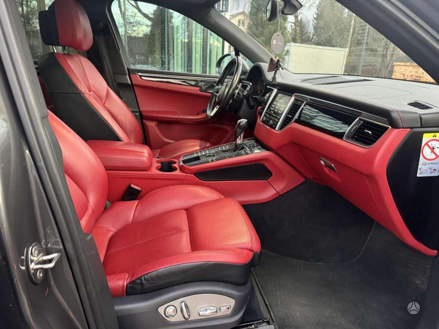 Pelēks Porsche Macan 2014 Kauņa, ar dzinēja tilpumu 2.97 L un nobraukumu 277 tūkst. km par 19800 €, foto 16 vietnē AUTOMOTO.COM.LV