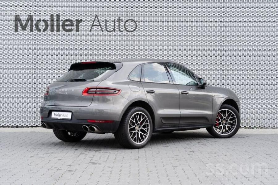 Pelēks Porsche Macan 2014 Rīga, ar dzinēja tilpumu 3.00 L un nobraukumu 152 tūkst. km par 24900 €, foto 5 vietnē AUTOMOTO.COM.LV