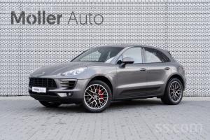 Grey Porsche Macan 2014 in Riga, with an engine capacity of 3.00 L and mileage of 152 thousand km for 24900 €, photo  on AUTOMOTO.COM.LV