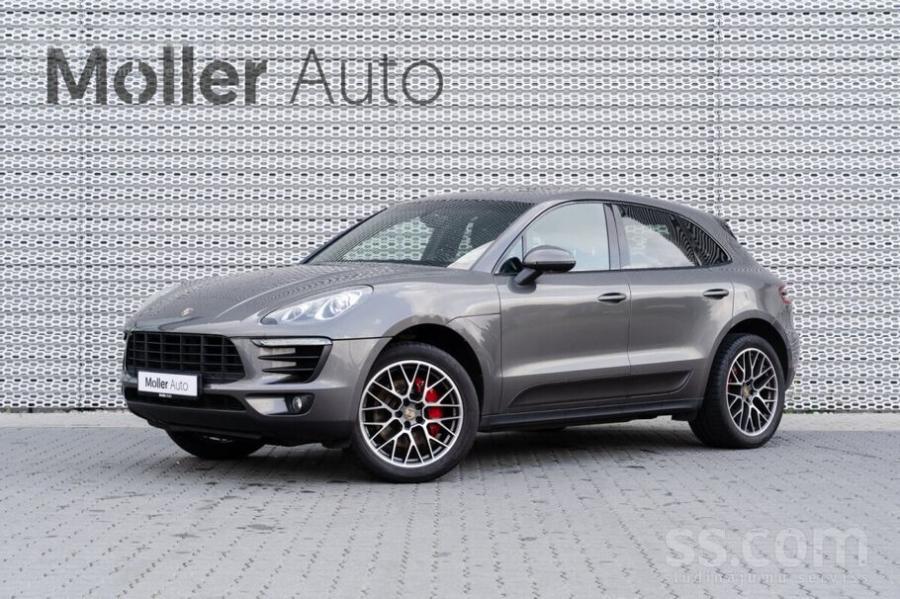 Pelēks Porsche Macan 2014 Rīga, ar dzinēja tilpumu 3.00 L un nobraukumu 152 tūkst. km par 24900 €, foto 1 vietnē AUTOMOTO.COM.LV