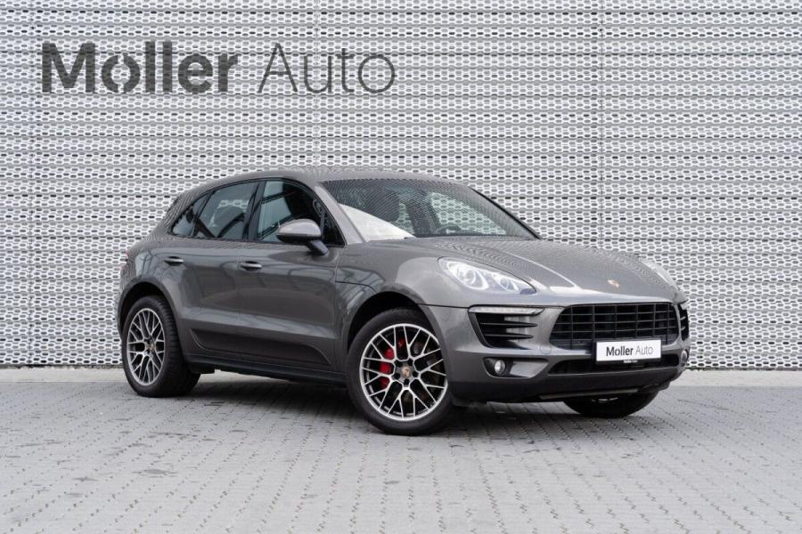 Grey Porsche Macan 2014 in Marupe, with an engine capacity of 3.00 L and mileage of 152 thousand km for 24900 €, photo 3 on AUTOMOTO.COM.LV