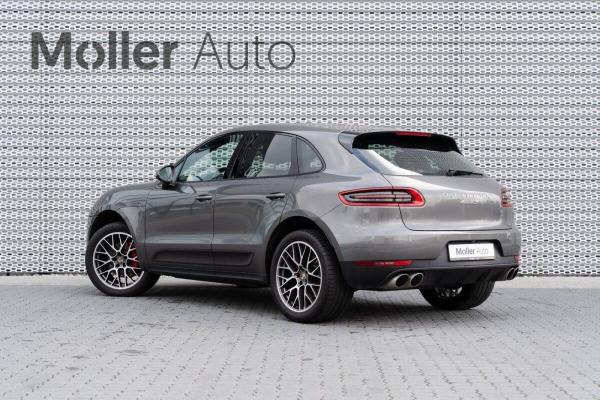 Grey Porsche Macan 2014 in Marupe, with an engine capacity of 3.00 L and mileage of 152 thousand km for 24900 €, photo 4 on AUTOMOTO.COM.LV