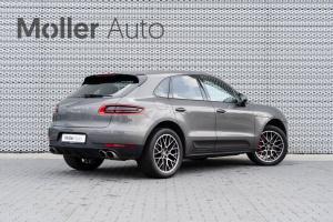 Grey Porsche Macan 2014 in Marupe, with an engine capacity of 3.00 L and mileage of 152 thousand km for 24900 €, photo 5 on AUTOMOTO.COM.LV