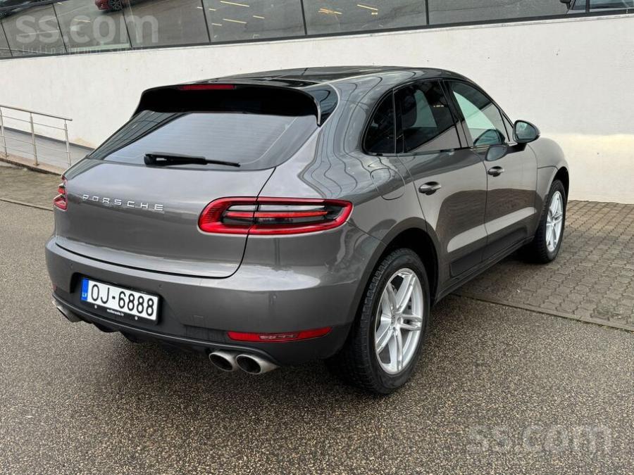 Pelēks Porsche Macan 2015 Rīga, ar dzinēja tilpumu 3.00 L un nobraukumu 0 tūkst. km par 24550 €, foto 6 vietnē AUTOMOTO.COM.LV