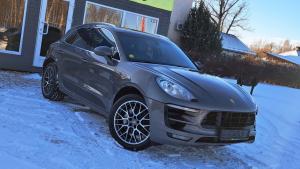 Pelēks Porsche Macan 2015 Rīga, ar dzinēja tilpumu 3.00 L un nobraukumu 240 tūkst. km par 24990 €, foto 66 vietnē AUTOMOTO.COM.LV