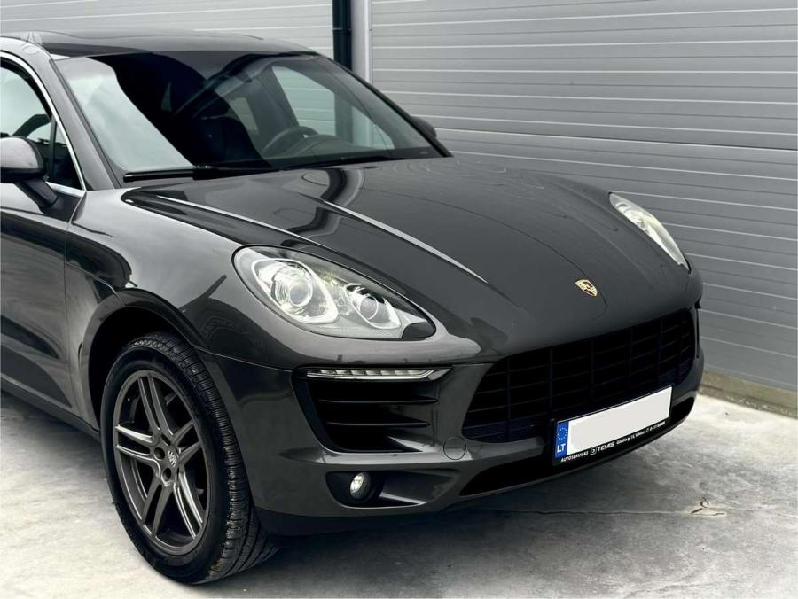 Pelēks Porsche Macan 2015 Mažeikiai, ar dzinēja tilpumu 2.97 L un nobraukumu 245 tūkst. km par 19499 €, foto 11 vietnē AUTOMOTO.COM.LV