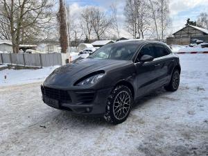 Grey Porsche Macan 2016 in Kaunas, with an engine capacity of 3.00 L and mileage of 254 thousand km for 7900 €, photo  on AUTOMOTO.COM.LV