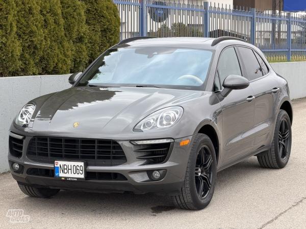 Grey Porsche Macan 2016 in Vilnius, with an engine capacity of 3.00 L and mileage of 242 thousand km for 18500 €, photo 1 on AUTOMOTO.COM.LV