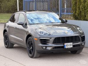 Grey Porsche Macan 2016 in Vilnius, with an engine capacity of 3.00 L and mileage of 242 thousand km for 18500 €, photo 10 on AUTOMOTO.COM.LV