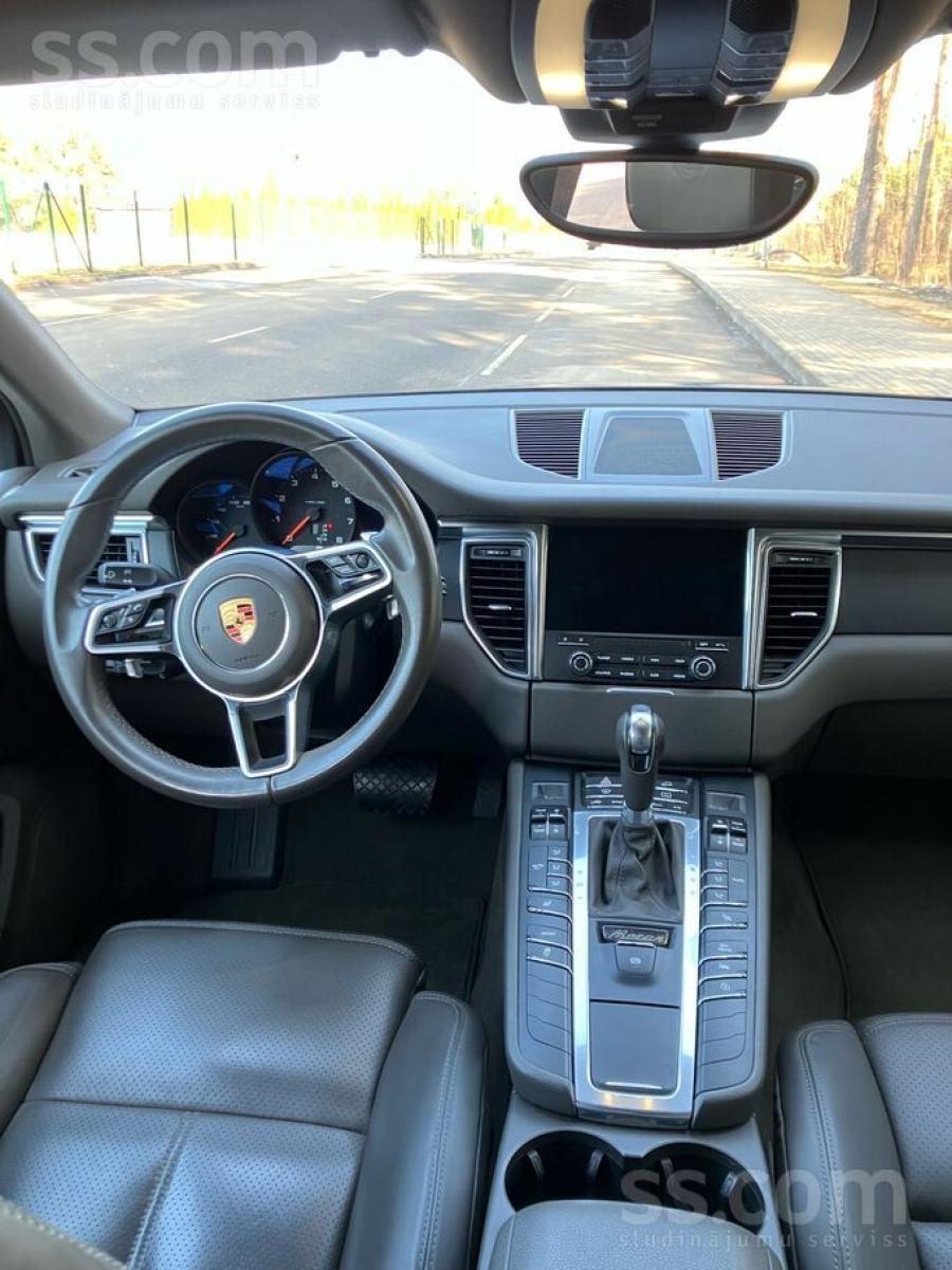 Pelēks Porsche Macan 2016 Rīga, ar dzinēja tilpumu 2.00 L un nobraukumu 117 tūkst. km par 35700 €, foto 6 vietnē AUTOMOTO.COM.LV