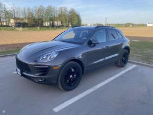 Grey Porsche Macan 2016 in Vilnius, with an engine capacity of 3.00 L and mileage of 243 thousand km for 18000 €, photo 3 on AUTOMOTO.COM.LV
