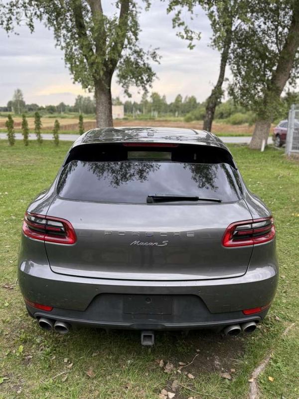 Pelēks Porsche Macan 2016 Šauļi, ar dzinēja tilpumu 3.00 L un nobraukumu 156 tūkst. km par 11999 €, foto 4 vietnē AUTOMOTO.COM.LV