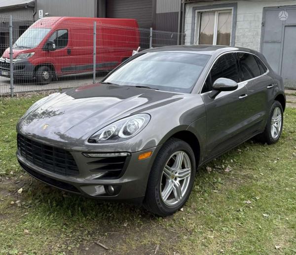 Pelēks Porsche Macan 2016 Šauļi, ar dzinēja tilpumu 3.00 L un nobraukumu 156 tūkst. km par 11999 €, foto 7 vietnē AUTOMOTO.COM.LV
