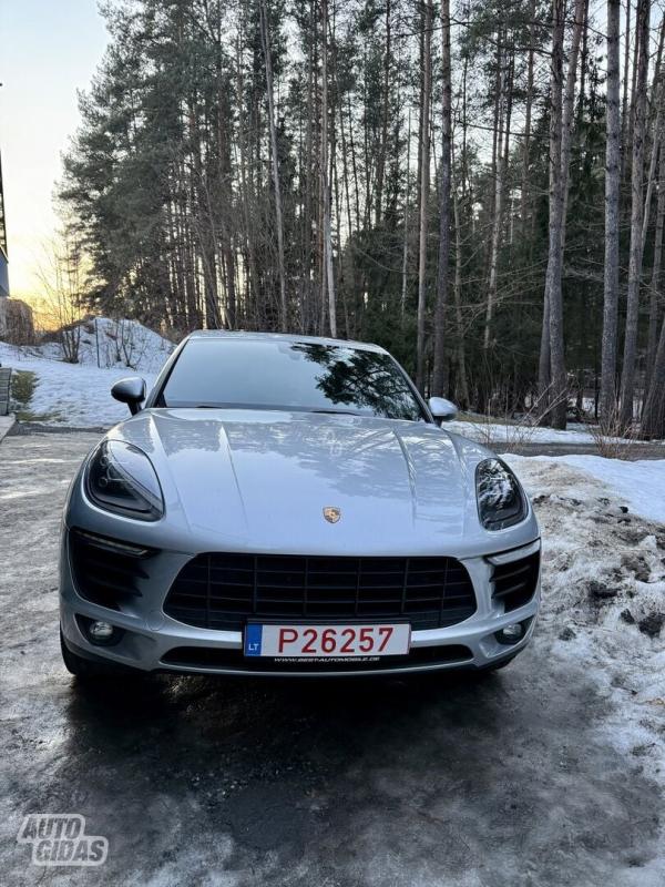 Pelēks Porsche Macan 2017 Viļņa, ar dzinēja tilpumu 2.00 L un nobraukumu 62 tūkst. km par 26400 €, foto 9 vietnē AUTOMOTO.COM.LV