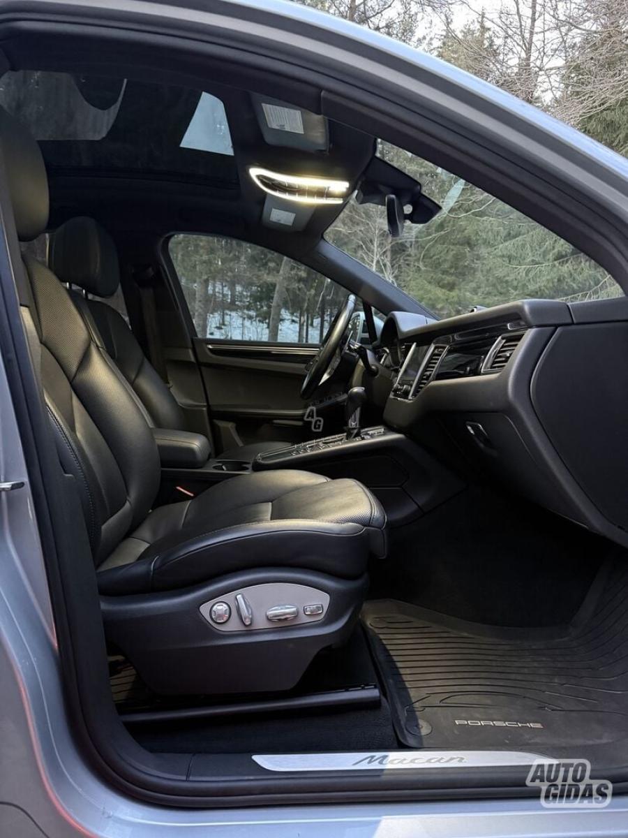 Pelēks Porsche Macan 2017 Viļņa, ar dzinēja tilpumu 2.00 L un nobraukumu 62 tūkst. km par 23990 €, foto 10 vietnē AUTOMOTO.COM.LV