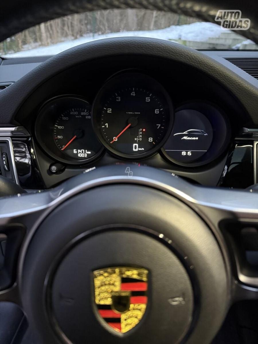 Pelēks Porsche Macan 2017 Viļņa, ar dzinēja tilpumu 2.00 L un nobraukumu 62 tūkst. km par 23990 €, foto 16 vietnē AUTOMOTO.COM.LV