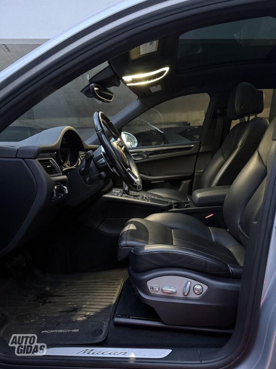 Pelēks Porsche Macan 2017 Viļņa, ar dzinēja tilpumu 2.00 L un nobraukumu 62 tūkst. km par 23990 €, foto 19 vietnē AUTOMOTO.COM.LV