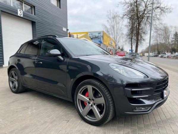 Pelēks Porsche Macan 2017 Viļņa, ar dzinēja tilpumu 3.00 L un nobraukumu 219 tūkst. km par 22900 €, foto 2 vietnē AUTOMOTO.COM.LV