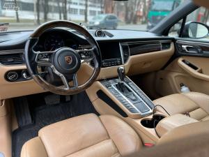 Grey Porsche Macan 2017 in Vilnius, with an engine capacity of 3.00 L and mileage of 219 thousand km for 22900 €, photo 14 on AUTOMOTO.COM.LV