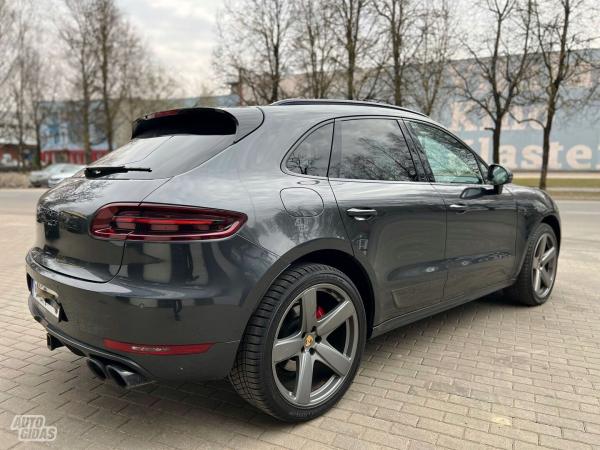 Grey Porsche Macan 2017 in Vilnius, with an engine capacity of 3.00 L and mileage of 219 thousand km for 22900 €, photo 4 on AUTOMOTO.COM.LV