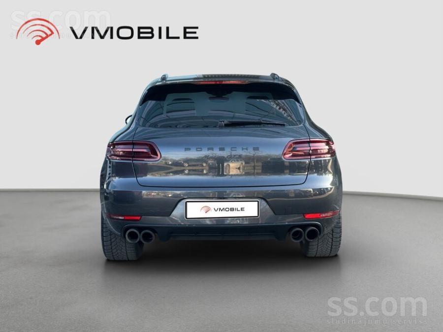 Pelēks Porsche Macan 2017 Rīga, ar dzinēja tilpumu 3.00 L un nobraukumu 142 tūkst. km par 36490 €, foto 5 vietnē AUTOMOTO.COM.LV
