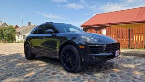 Pelēks Porsche Macan 2017 Alīta, ar dzinēja tilpumu 3.00 L un nobraukumu 192 tūkst. km par 20000 €, foto 11 vietnē AUTOMOTO.COM.LV