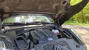 Pelēks Porsche Macan 2017 Alīta, ar dzinēja tilpumu 3.00 L un nobraukumu 192 tūkst. km par 20000 €, foto 15 vietnē AUTOMOTO.COM.LV
