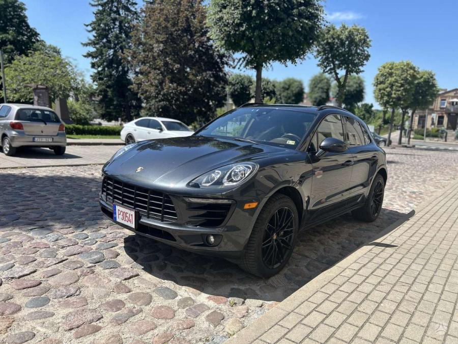 Pelēks Porsche Macan 2017 Alīta, ar dzinēja tilpumu 3.00 L un nobraukumu 192 tūkst. km par 20000 €, foto 23 vietnē AUTOMOTO.COM.LV