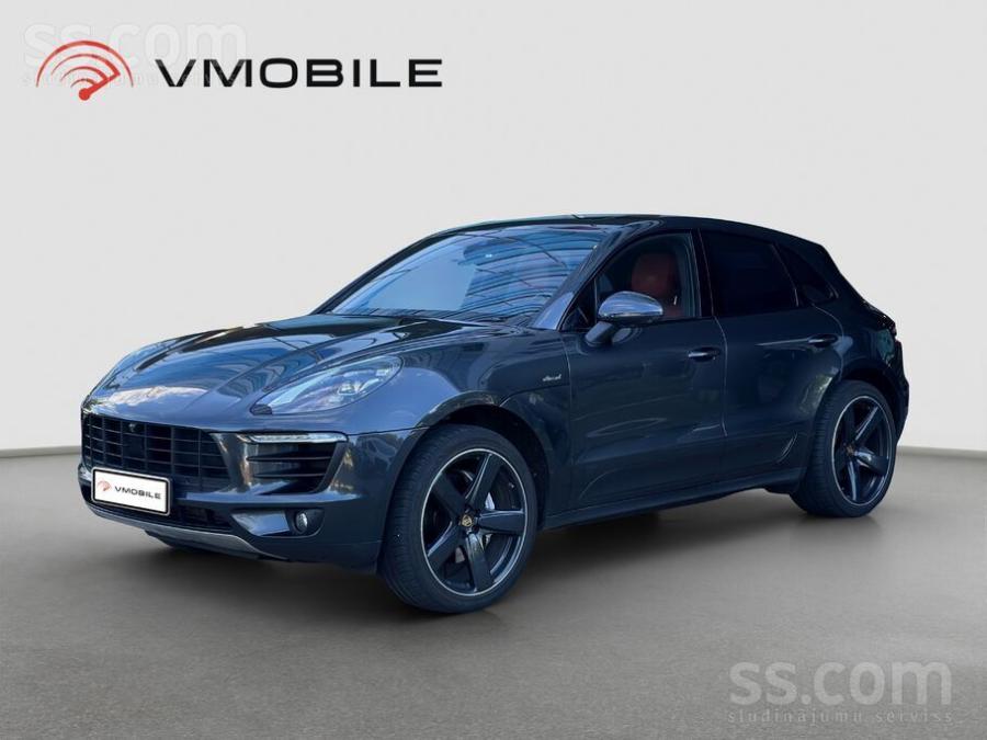 Grey Porsche Macan 2017 in Riga, with an engine capacity of 3.00 L and mileage of 196 thousand km for 26990 €, photo 1 on AUTOMOTO.COM.LV