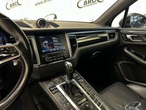 Grey Porsche Macan 2017 in Vilnius, with an engine capacity of 1.98 L and mileage of 174 thousand km for 22900 €, photo 17 on AUTOMOTO.COM.LV