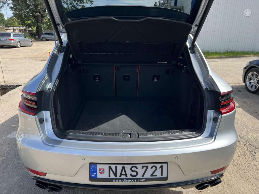 Pelēks Porsche Macan 2017 Kauņa, ar dzinēja tilpumu 3.00 L un nobraukumu 149 tūkst. km par 9900 €, foto 15 vietnē AUTOMOTO.COM.LV