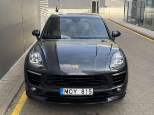 Grey Porsche Macan 2017 in Vilnius, with an engine capacity of 1.98 L and mileage of 141 thousand km for 22900 €, photo 6 on AUTOMOTO.COM.LV