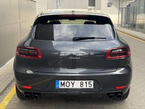 Grey Porsche Macan 2017 in Vilnius, with an engine capacity of 1.98 L and mileage of 141 thousand km for 22900 €, photo 7 on AUTOMOTO.COM.LV