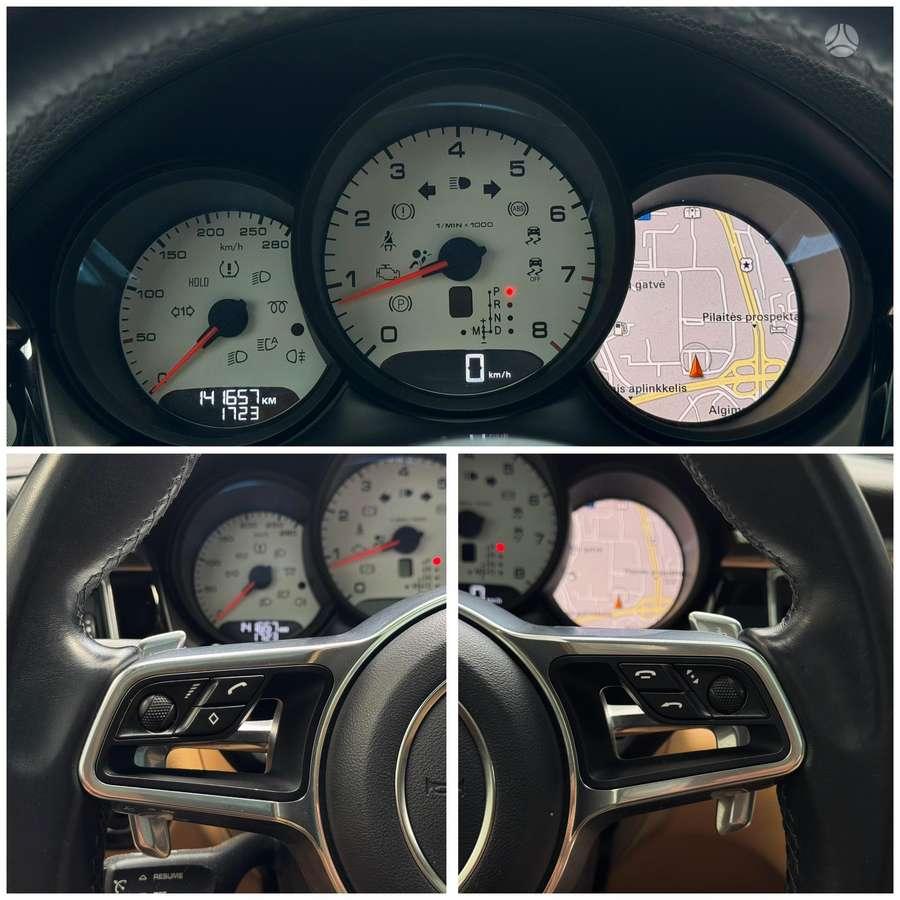 Grey Porsche Macan 2017 in Vilnius, with an engine capacity of 1.98 L and mileage of 141 thousand km for 22900 €, photo 34 on AUTOMOTO.COM.LV