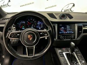 Grey Porsche Macan 2017 in Vilnius, with an engine capacity of 1.98 L and mileage of 174 thousand km for 21500 €, photo 13 on AUTOMOTO.COM.LV