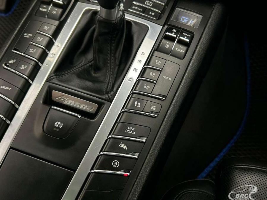 Grey Porsche Macan 2017 in Vilnius, with an engine capacity of 1.98 L and mileage of 174 thousand km for 21500 €, photo 20 on AUTOMOTO.COM.LV