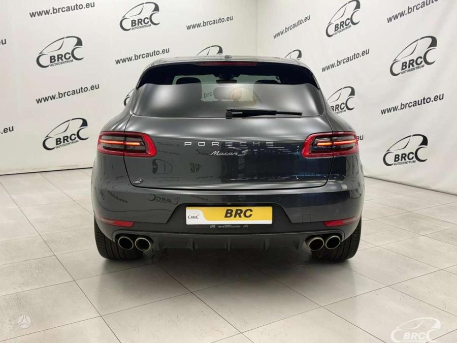 Pelēks Porsche Macan 2017 Viļņa, ar dzinēja tilpumu 3.00 L un nobraukumu 242 tūkst. km par 21000 €, foto 27 vietnē AUTOMOTO.COM.LV