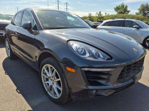 Grey Porsche Macan 2017 in Kaunas, with an engine capacity of 3.00 L and mileage of 169 thousand km for 13800 €, photo  on AUTOMOTO.COM.LV