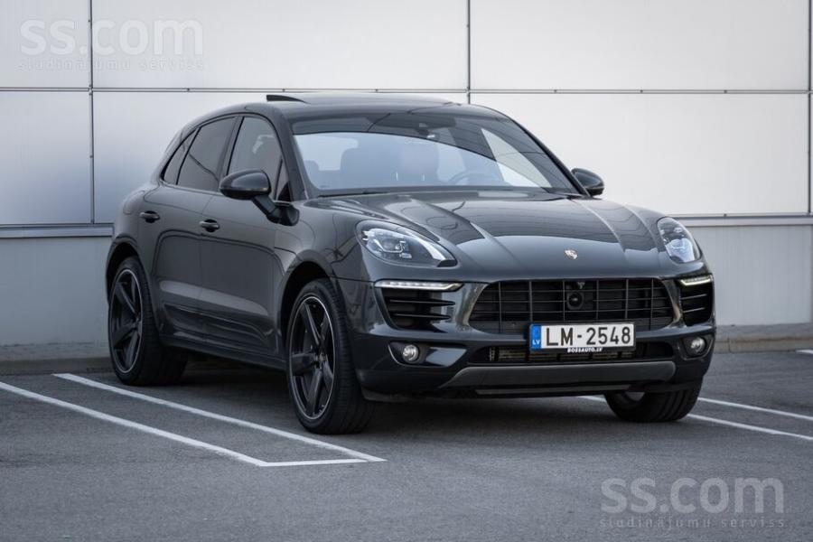 Pelēks Porsche Macan 2017 Rīga, ar dzinēja tilpumu 3.00 L un nobraukumu 198 tūkst. km par 27500 €, foto 4 vietnē AUTOMOTO.COM.LV