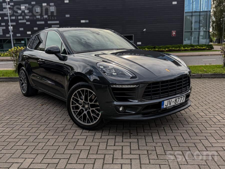 Pelēks Porsche Macan 2017 Jelgava, ar dzinēja tilpumu 3.00 L un nobraukumu 181 tūkst. km par 28900 €, foto 7 vietnē AUTOMOTO.COM.LV
