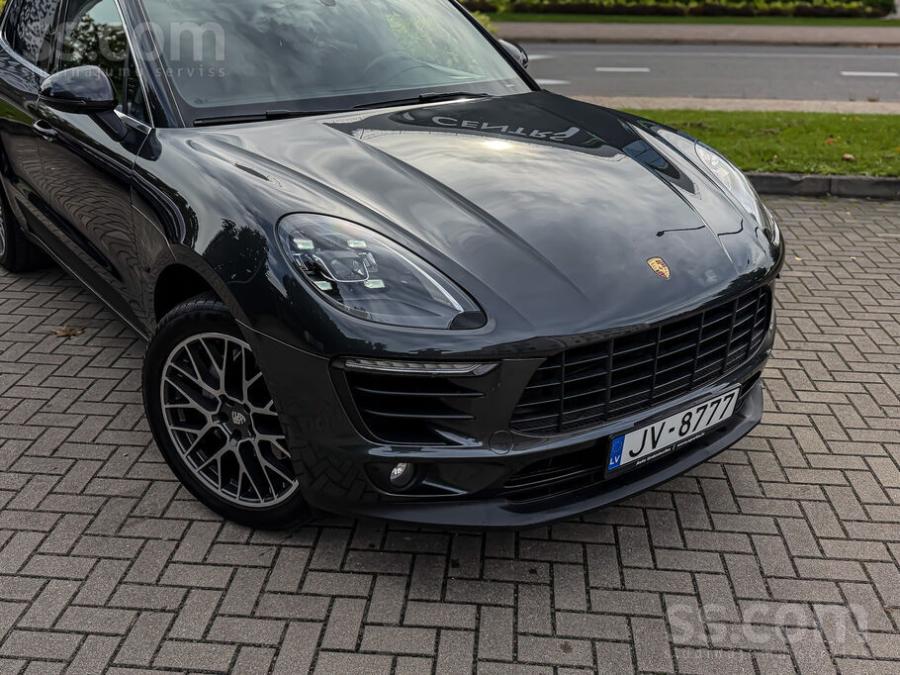 Pelēks Porsche Macan 2017 Jelgava, ar dzinēja tilpumu 3.00 L un nobraukumu 181 tūkst. km par 28900 €, foto 8 vietnē AUTOMOTO.COM.LV