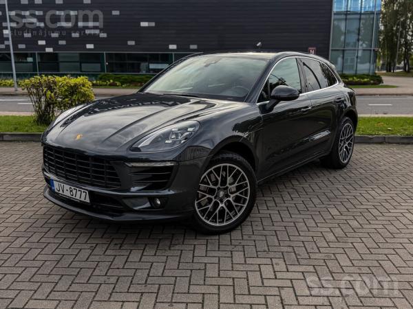 Pelēks Porsche Macan 2017 Jelgava, ar dzinēja tilpumu 3.00 L un nobraukumu 181 tūkst. km par 28900 €, foto 9 vietnē AUTOMOTO.COM.LV