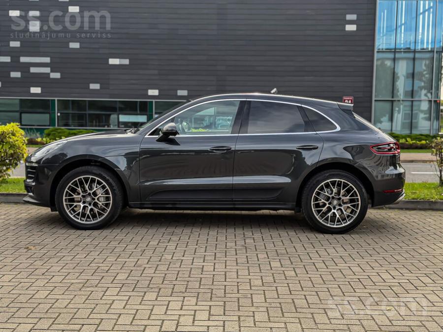 Pelēks Porsche Macan 2017 Jelgava, ar dzinēja tilpumu 3.00 L un nobraukumu 181 tūkst. km par 28900 €, foto 10 vietnē AUTOMOTO.COM.LV