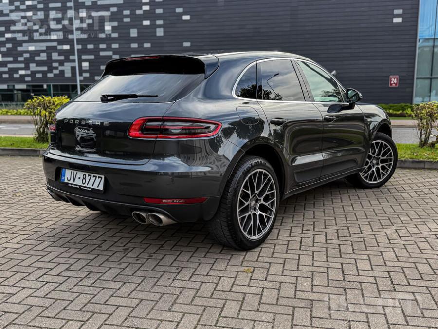 Pelēks Porsche Macan 2017 Jelgava, ar dzinēja tilpumu 3.00 L un nobraukumu 181 tūkst. km par 28900 €, foto 13 vietnē AUTOMOTO.COM.LV