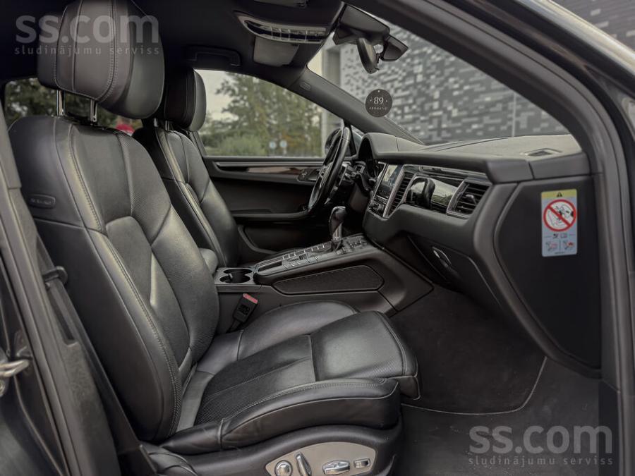 Pelēks Porsche Macan 2017 Jelgava, ar dzinēja tilpumu 3.00 L un nobraukumu 181 tūkst. km par 28900 €, foto 15 vietnē AUTOMOTO.COM.LV
