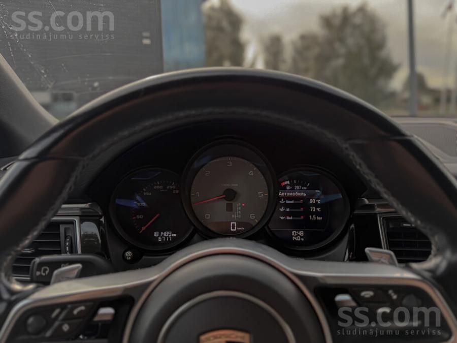 Pelēks Porsche Macan 2017 Jelgava, ar dzinēja tilpumu 3.00 L un nobraukumu 181 tūkst. km par 28900 €, foto 23 vietnē AUTOMOTO.COM.LV