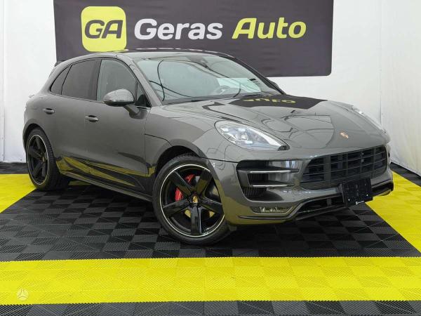 Grey Porsche Macan 2018 in Vilnius, with an engine capacity of 3.00 L and mileage of 98 thousand km for 31950 €, photo 3 on AUTOMOTO.COM.LV