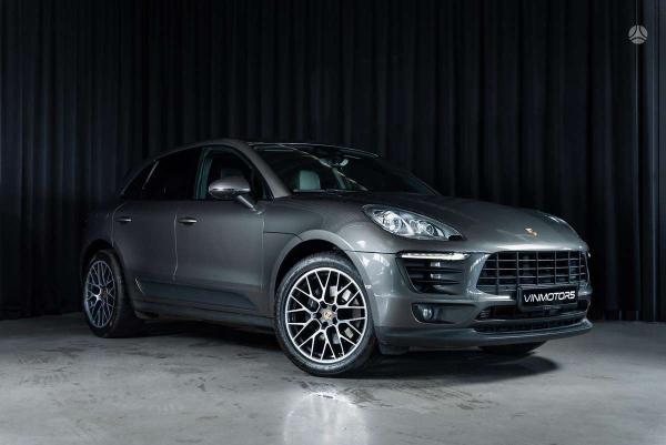Pelēks Porsche Macan 2018 Viļņa, ar dzinēja tilpumu 1.98 L un nobraukumu 71 tūkst. km par 27500 €, foto 3 vietnē AUTOMOTO.COM.LV