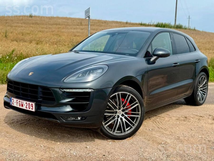 Pelēks Porsche Macan 2018 Rīga, ar dzinēja tilpumu 3.00 L un nobraukumu 148 tūkst. km par 32000 €, foto 1 vietnē AUTOMOTO.COM.LV